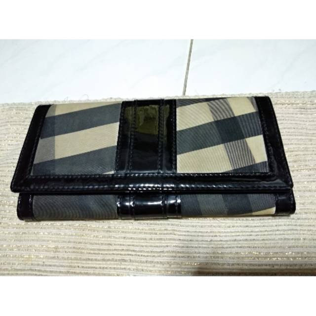 Jual Burberry Dompet Long Wallet Semi Premium | Shopee Indonesia