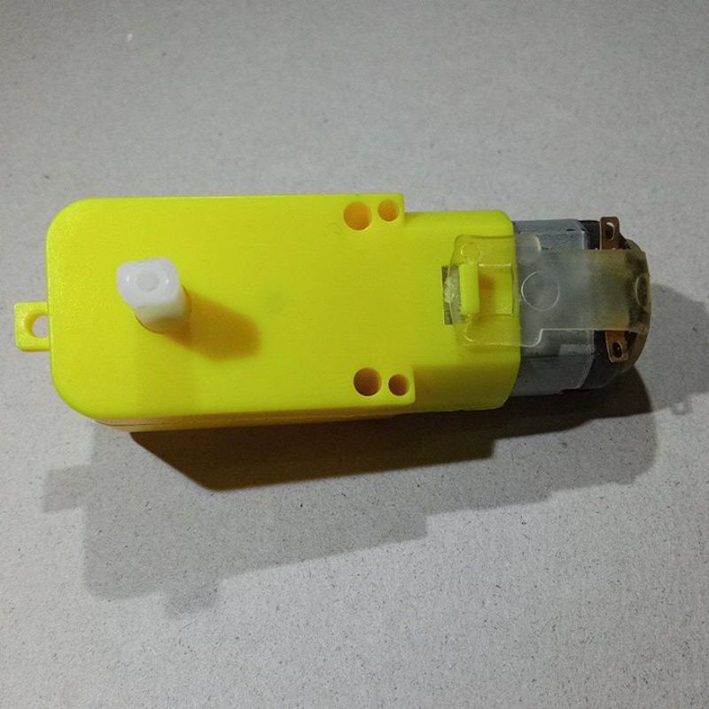 Jual Motor DC gearbox 3v-6v warna kuning | Shopee Indonesia