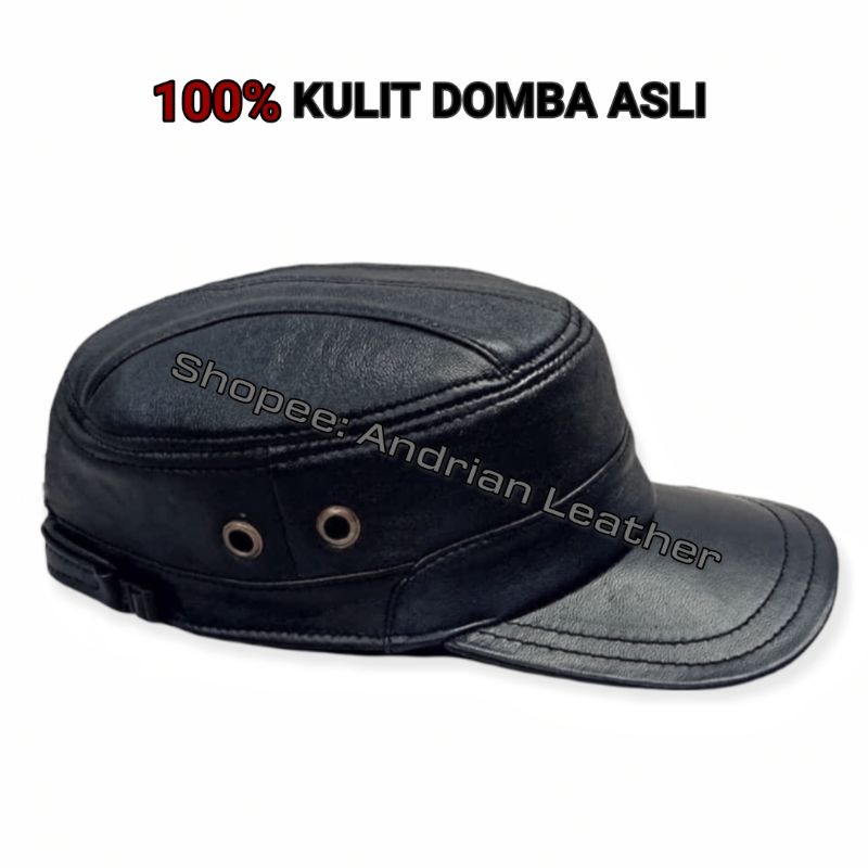 Jual Topi Kulit Asli - Topi Kulit Komando - Topi Kulit Asli Pria - Topi ... Jual Topi Kulit Asli - Topi Kulit Komando - Topi Kulit Asli Pria - Topi ...