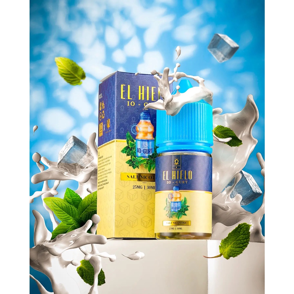 Jual SALT IO-GURT EL SALT HIELO IO GURT YOGURT | Shopee Indonesia