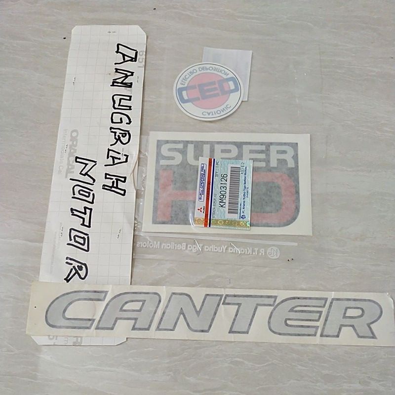 Jual stiker logo ced canter super hd Orsinil | Shopee Indonesia