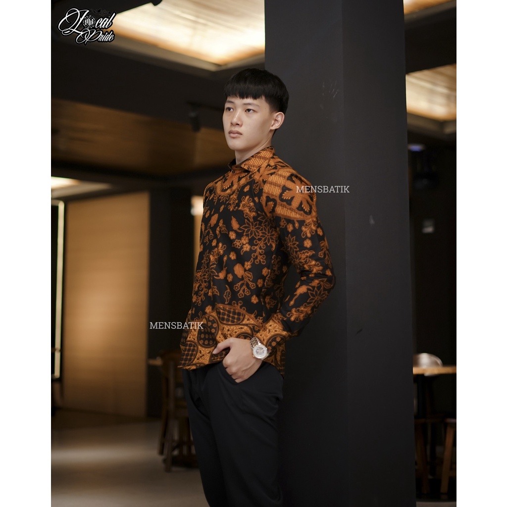 Jual MENSBATIK - batik pria - kemeja batik - batik pria lengan panjang ...