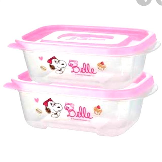 Jual Snoopy ezlock pink set lock & lock | Shopee Indonesia
