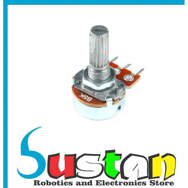 Jual Potensiometer 5K 5 Kilo Ohm Potensio Meter Mono B5K Trimpot ...