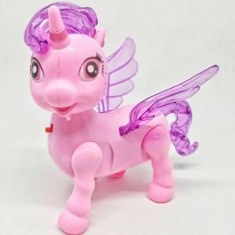 Jual MAINAN ANAK ROBOT KUDA PONY BISA JALAN , SUARA MUSIK DAN LAMPU ...