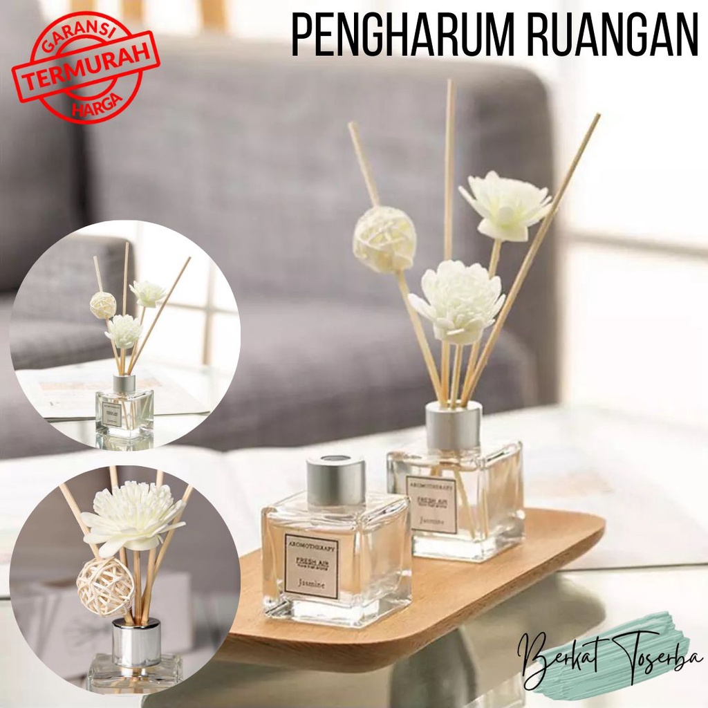 Jual berkattoserba Pengharum Pewangi Ruangan Reed Diffuser Aromaterapi ...