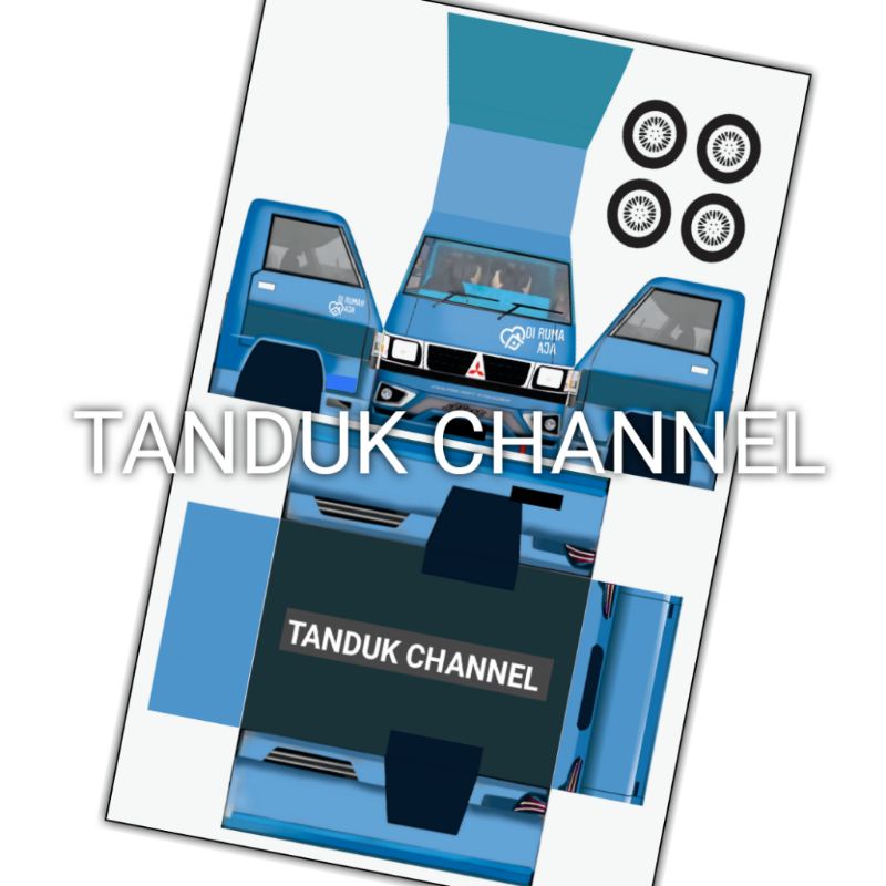 Jual Stiker Papercraft Pick Up L300 Oleng Skala 1:16 | Shopee Indonesia