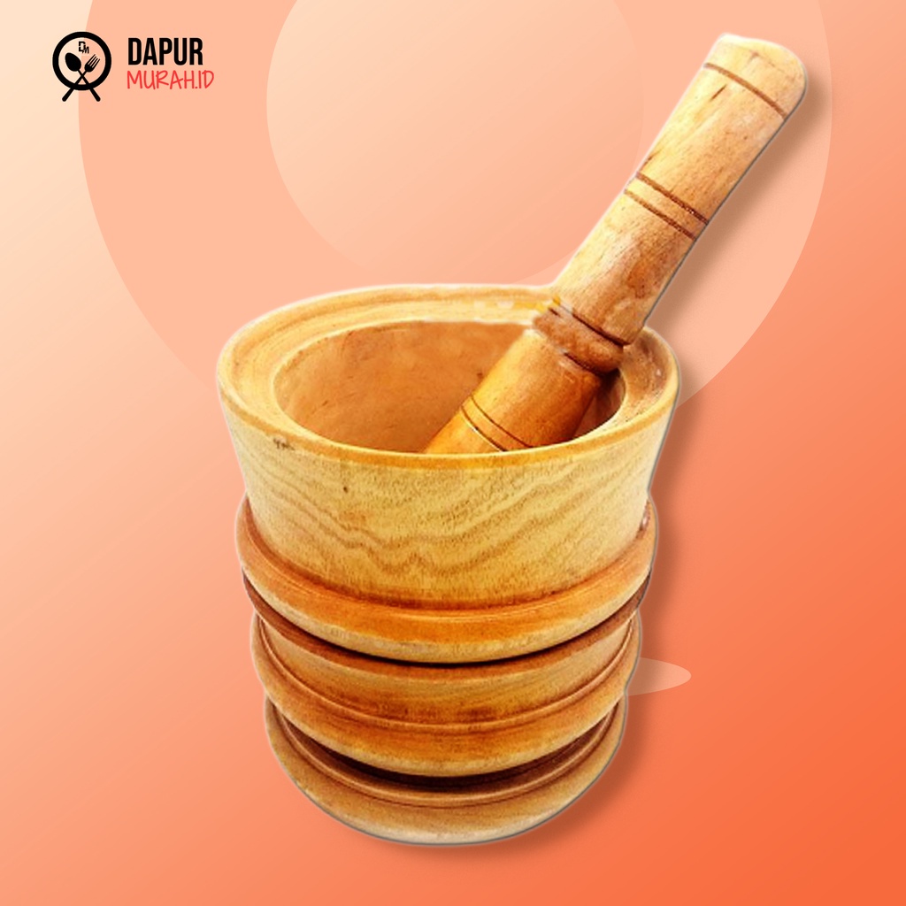 Jual Lumpang dan alu Kayu penumbuk besar | Shopee Indonesia