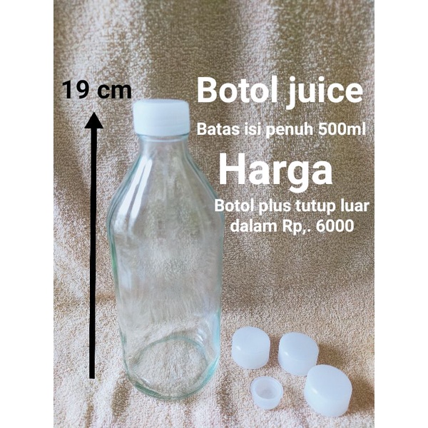 Jual Botol apel / Botol juss / Botol 500ml / Botol kaca / Botol ...