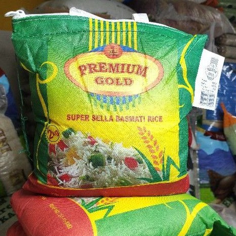 Jual Beras Kebuli Super Sella Basmati Premium Gold 2KG (Original 100% ...