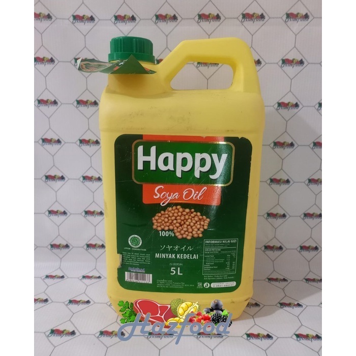Jual Minyak Happy Soya Oil 5 Liter | Shopee Indonesia