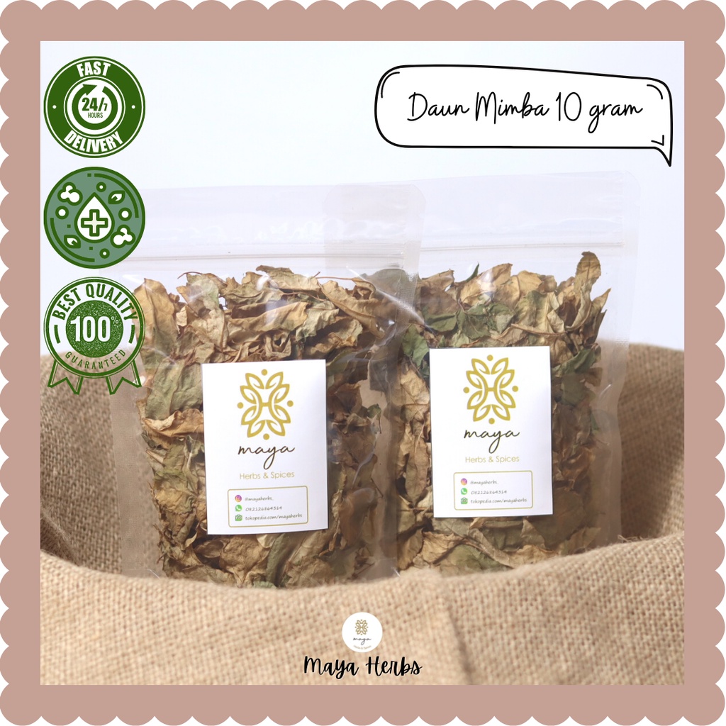 Jual Daun Mimba Kering 10 gram ( Imba / Intaran / Azadirachta Indica ...