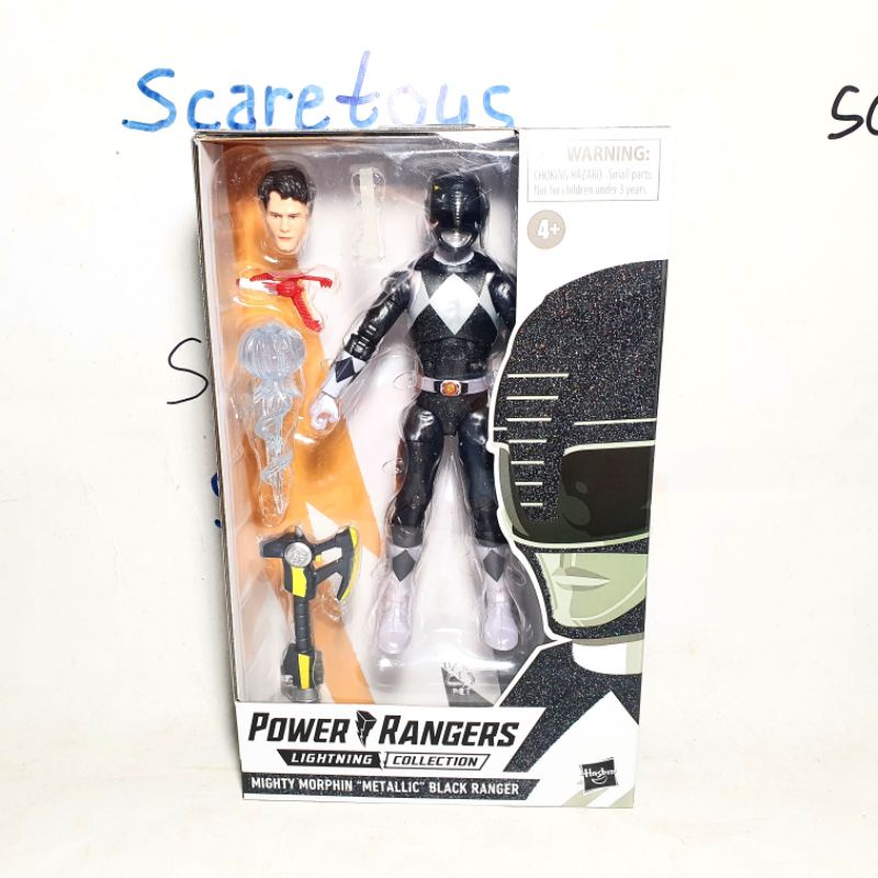 Jual Lightning Collection Power Rangers Mighty Morphin Metallic Black ...