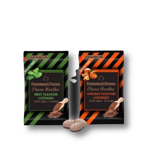 Jual PERMEN FISHERMAN'S FRIEND RASA CHOCO MENTHOL ORANGE MENTHOL ...