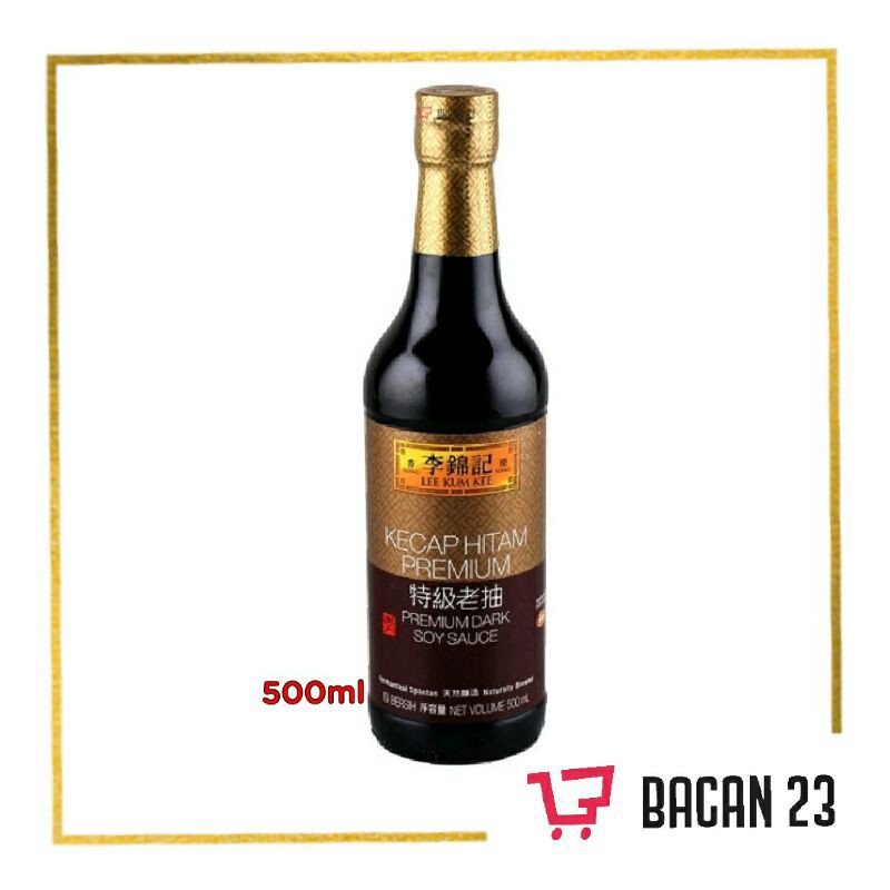 Jual Lee Kum Kee Kecap Hitam Dark Soy Sauce (500ml) / Kecap Hitam Botol / Bacan 23 - Bacan23 ...