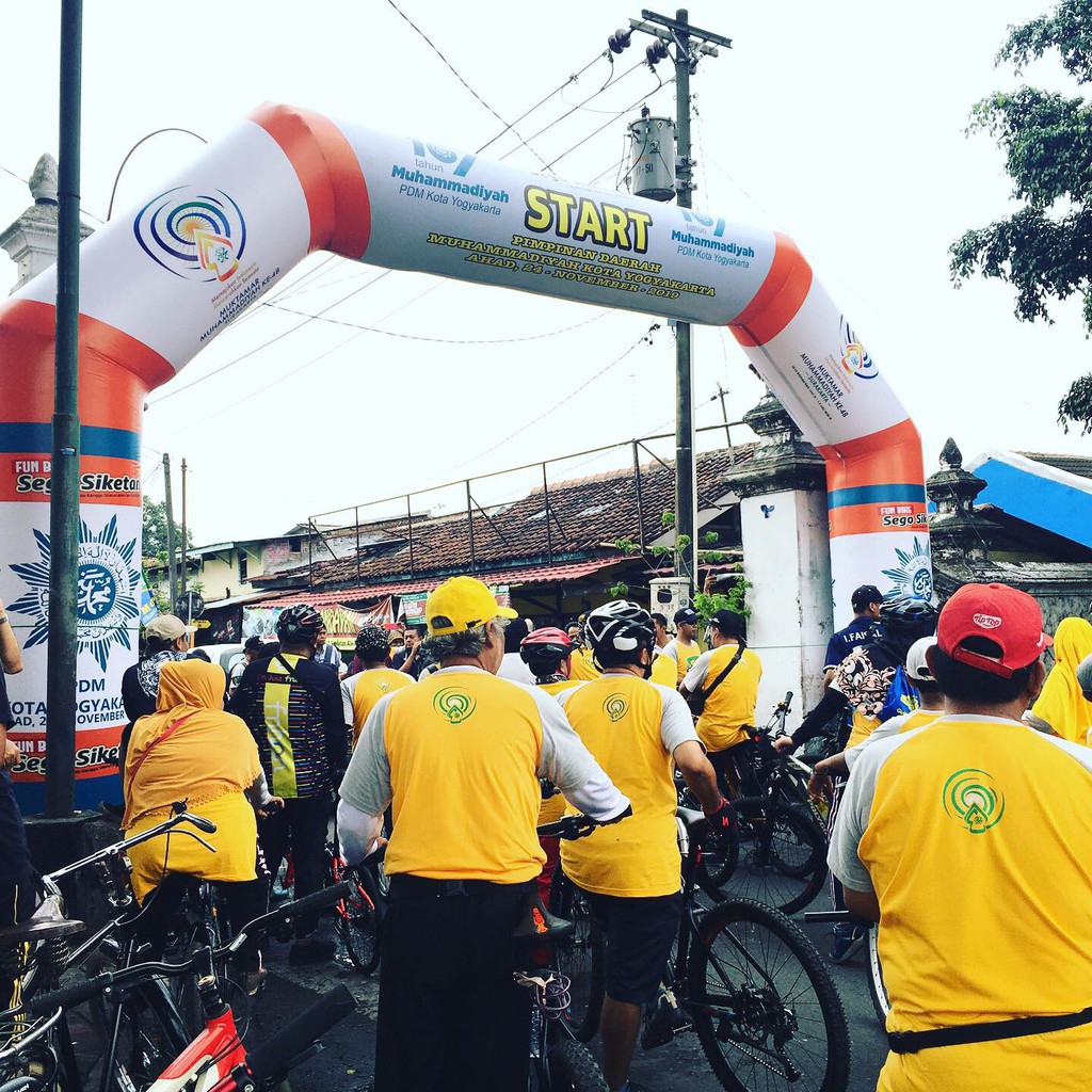 Jual Balon Gate Start Finish / gapura balon untuk welcome gate | Shopee ...