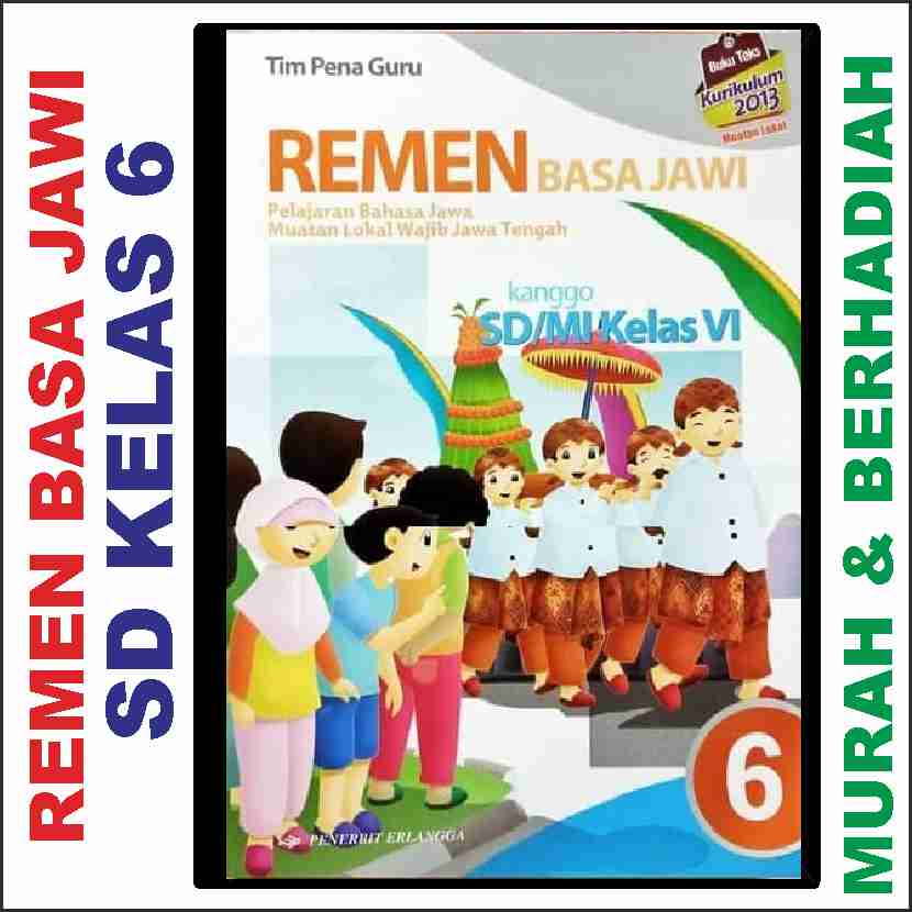 Jual Jippvev BUKU REMEN BASA JAWI SD Kelas 1 2 3 4 5 6 Penerbit ...