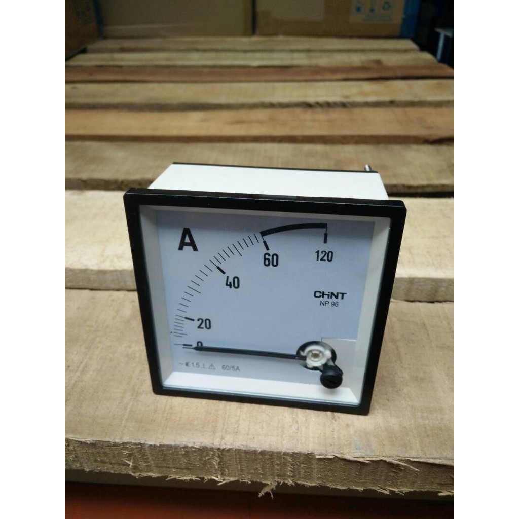 Jual Chint NP96 (51t666) Ampere Meter Panel Analog 96x96 0-2500A ...