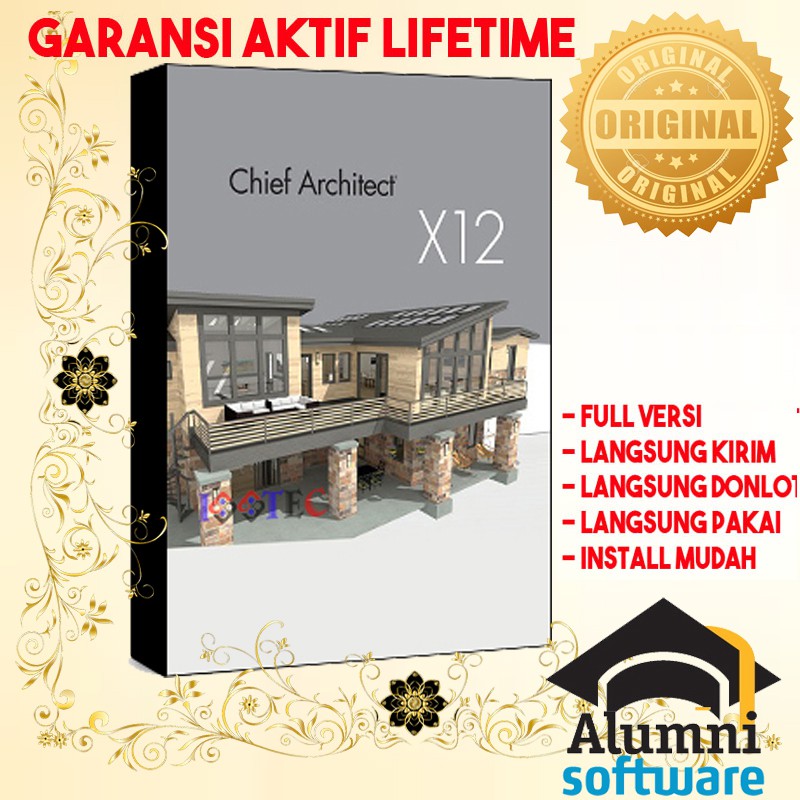 Jual [FULL VERSION] Chief Architect Premier X12 LIFETIME - GARANSI ...