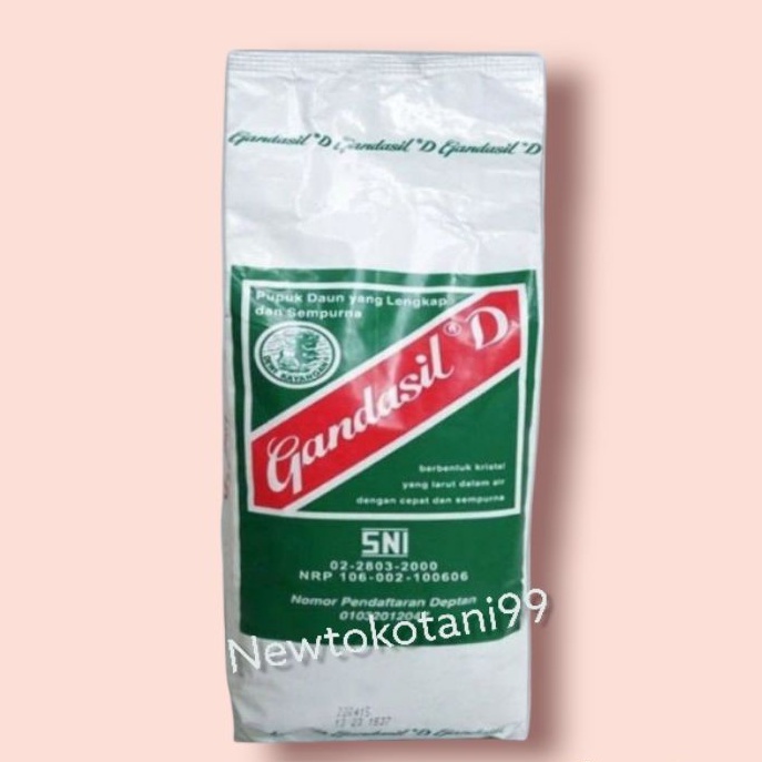 Jual ( 500 gram ) Gandasil D 500 gram pupuk daun 500gr | Shopee Indonesia
