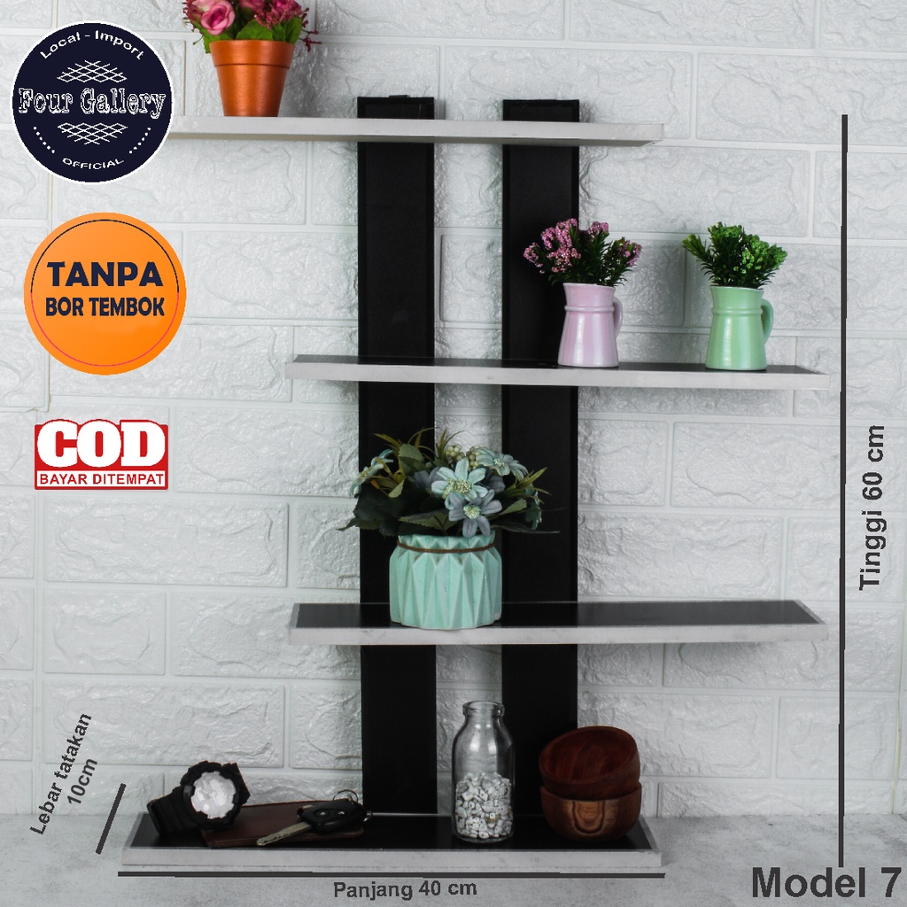 Jual Rak Bunga Susun1 Set Rak Bunga Tingkat Rak Bunga Kayu Tempat Bunga ...