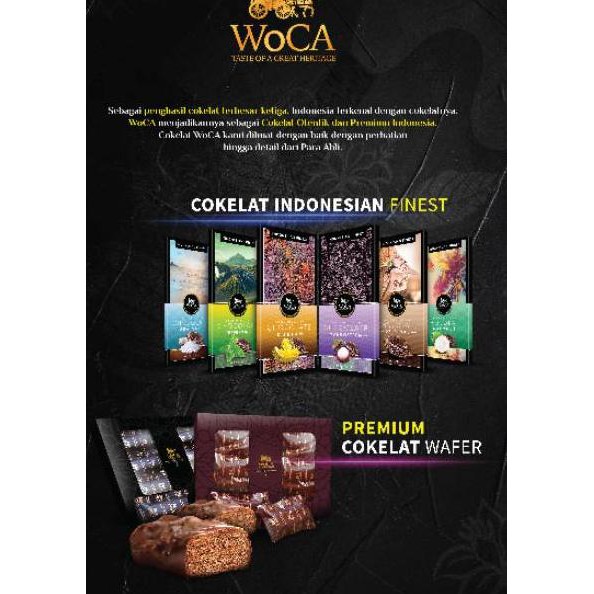 Jual IHI WoCA Coklat Original Premium Chocolate 90 gram F00 | Shopee ...