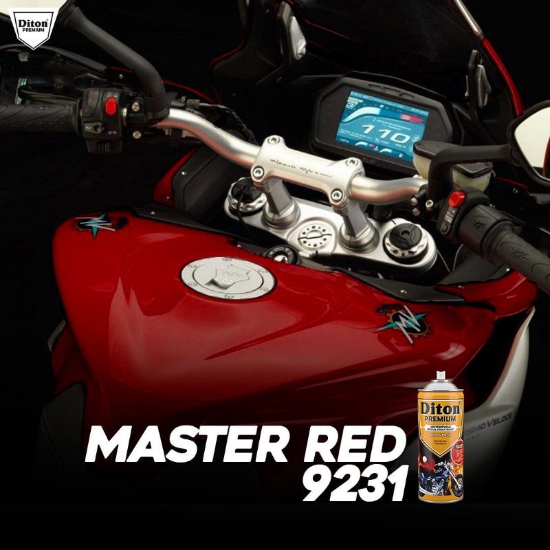 Jual Pilok Merah Master Red H 9231* Diton Premium Cat Semprot Sepeda ...
