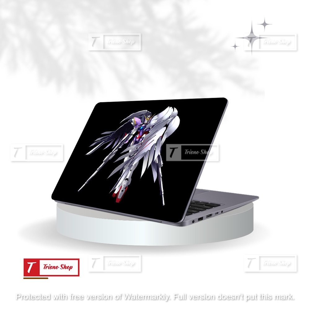 Jual Stiker Laptop | Garskin Laptop | Gundam Wings + Laminasi | Shopee ...