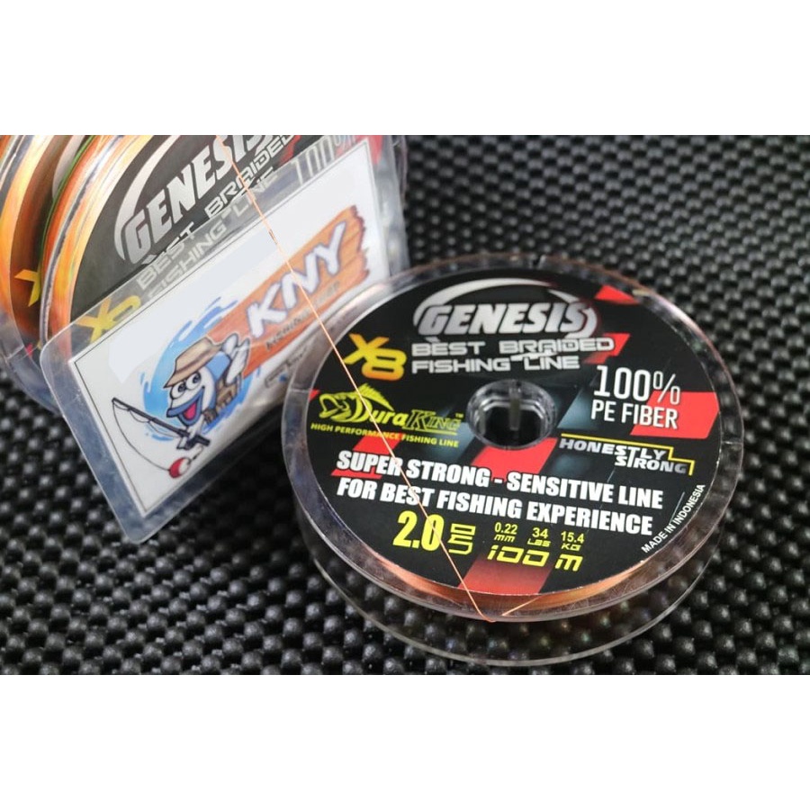 Jual Benang Pancing Duraking Genesis PE 2 / 15.4 kg senar mancing IDOLA ...