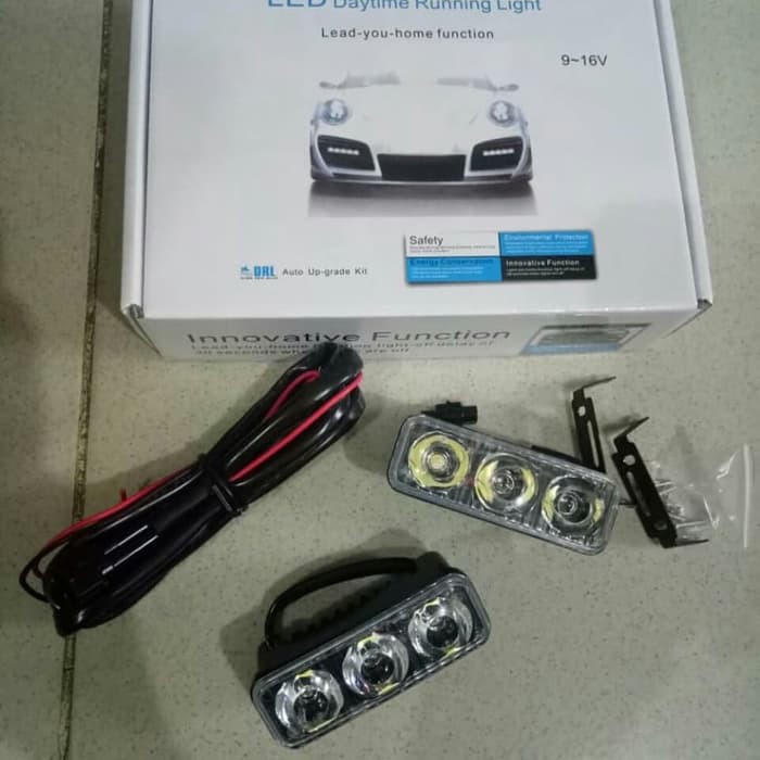 Jual LAMPU LED MOBIL 3 MATA | Shopee Indonesia