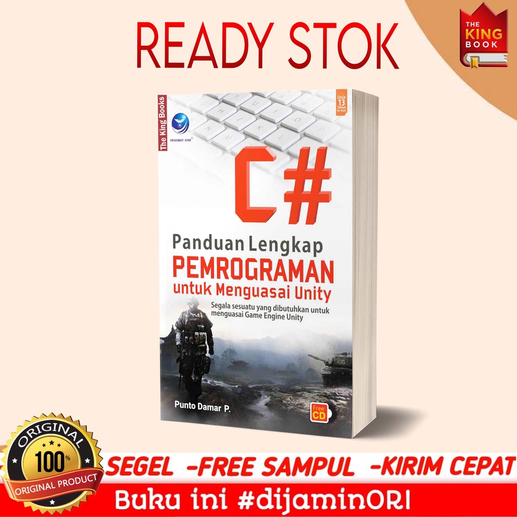 Jual Buku Panduan Lengkap Pemrograman C# Untuk Menguasai Unity, Segala ...