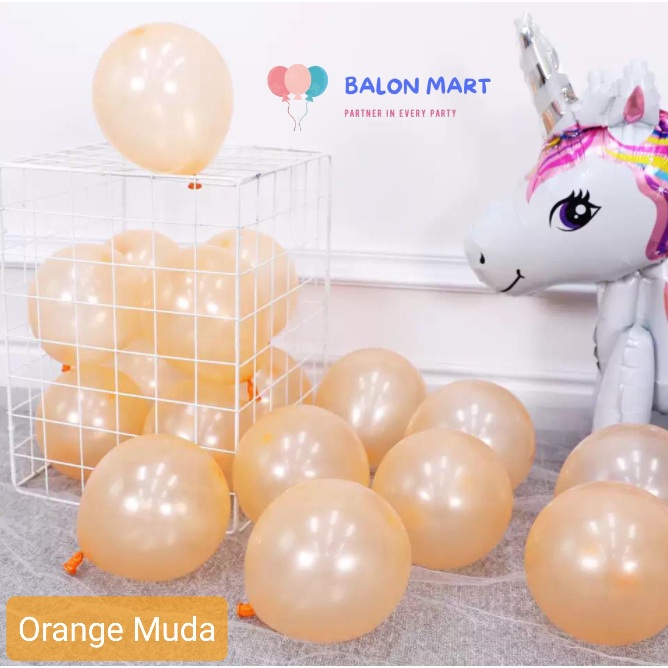 Jual (GROSIR) Balon Latex Metallic 5 Inch (1 PACK isi 100) | Shopee ...