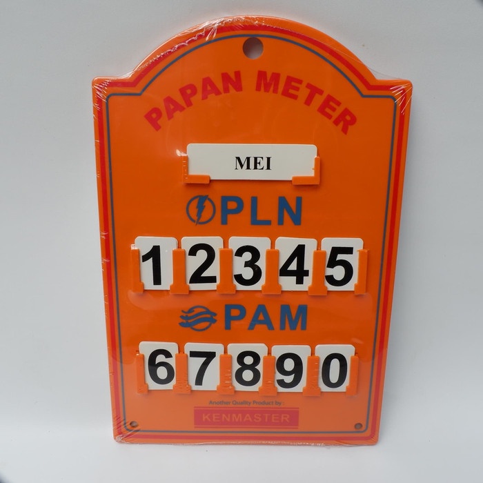 Jual B2B3012 Papan Meteran Pln Pam Listrik Air Meteran Kenmaster ...