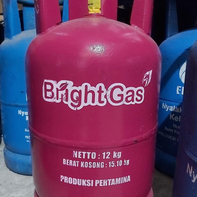 Jual Bright Gas ELPIJI 12 KG" ISI+TABUNG" | Peralatan Dapur | Shopee ...