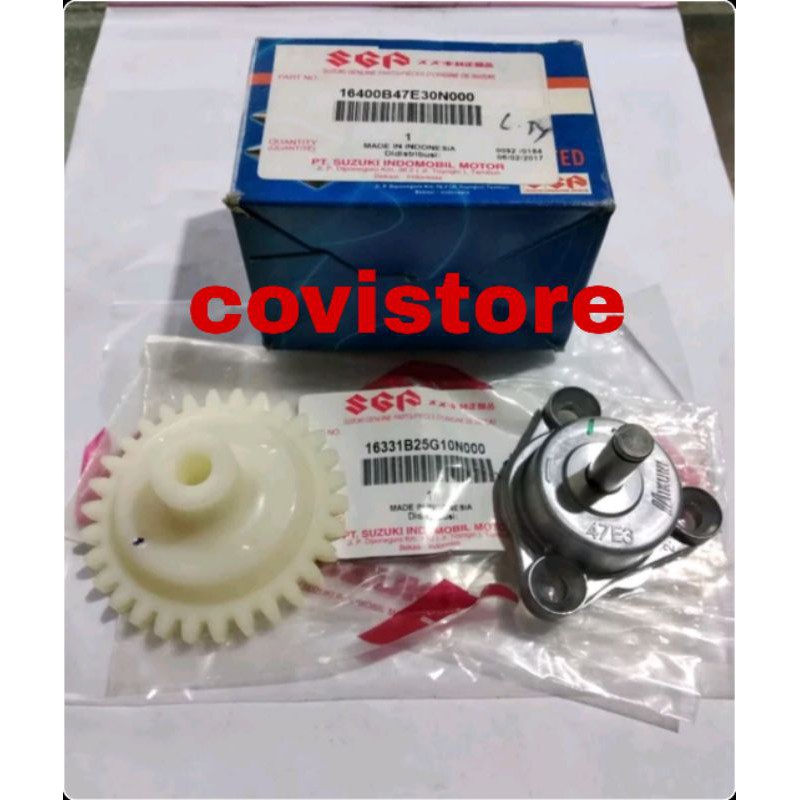 Jual GEAR GIGI POMPA OLI ASSY SET SATRIA FU RAIDER ASLI ORIGINAL SGP | Shopee Indonesia