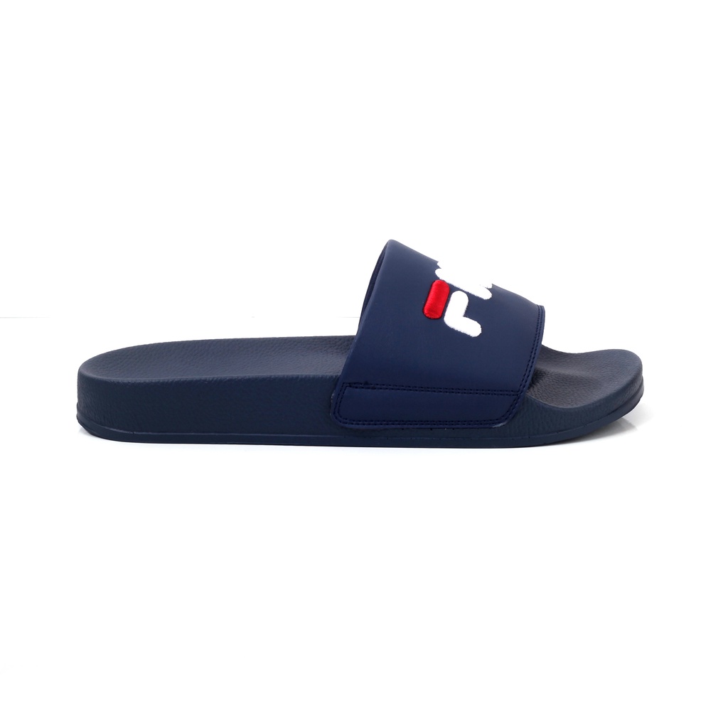 Jual Fila Sandal Pria Drifter Bold - Navy/Navy/Red | Shopee Indonesia