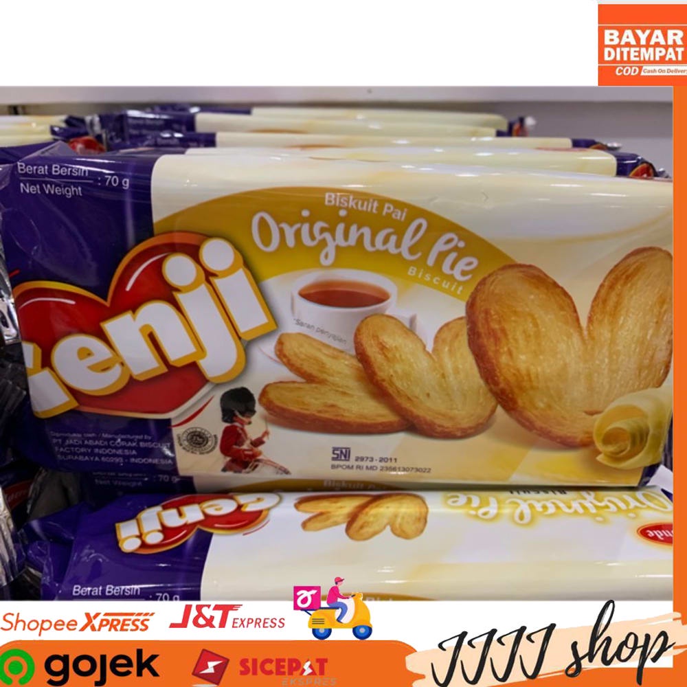 Jual Monde Genji Original Pie Snack Biskuit 70gr | Shopee Indonesia