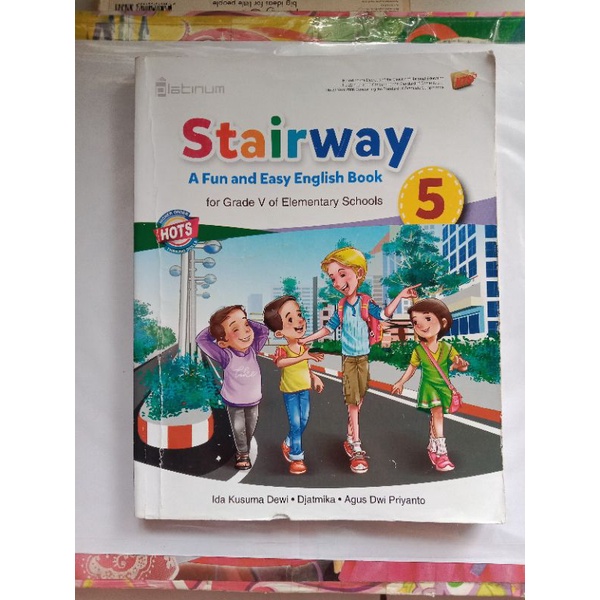 Jual STAIRWAY A FUN AND EASY ENGLISH BOOK FOR GRADE V OF ELEMENTRY ...