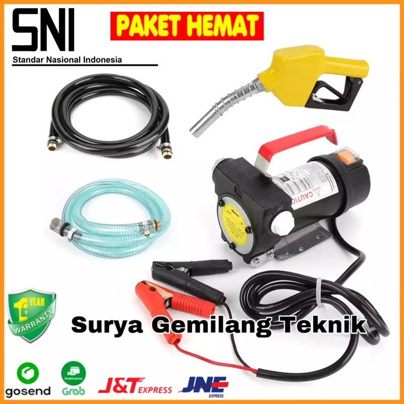 Jual Pompa DC 12 Volt Pompa Minyak Solar Dan Oli 12Volt Dc Pompa ...