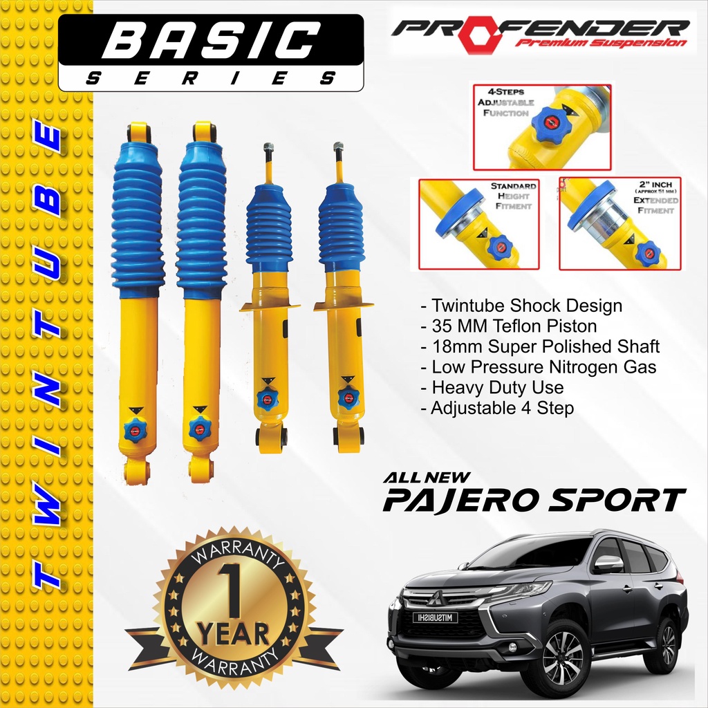 Jual Aksesoris Shockbreaker Shockbecker Profender Mitsubishi Pajero ...
