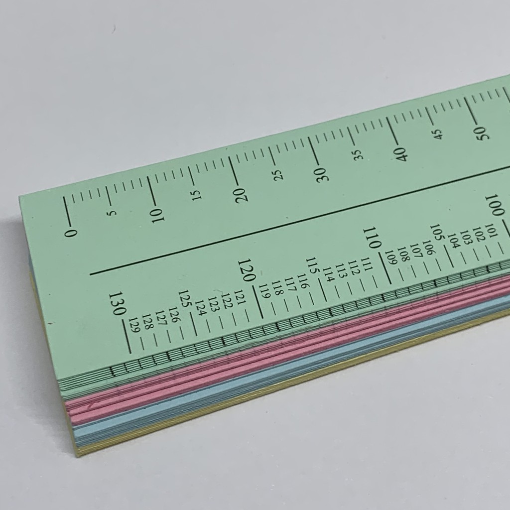 Jual Rp 1.000/pc x 5 buah Penggaris Pola Skala/ Penggaris Kertas ...