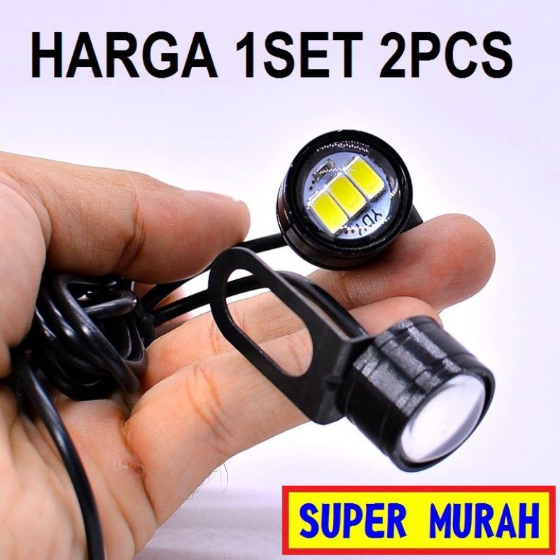 Jual LAMPU LED MATA ELANG NYALA KEDIP 3 MODE | Shopee Indonesia