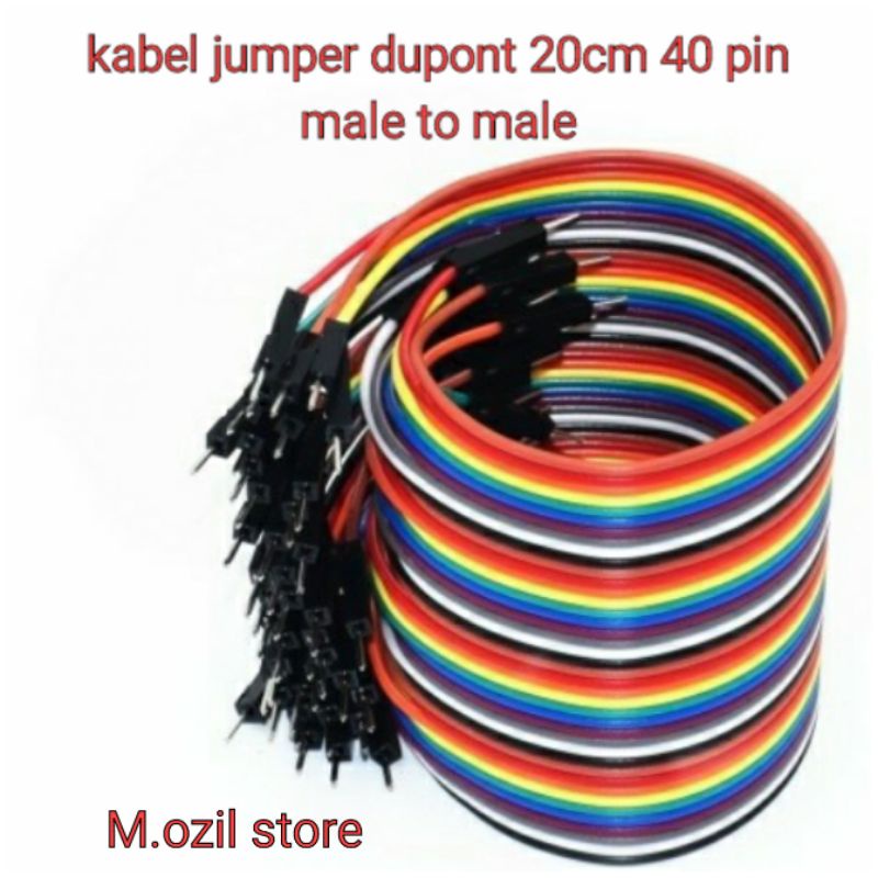 Jual kabel jumper Dupont Arduino 20cm (1pcs) | Shopee Indonesia
