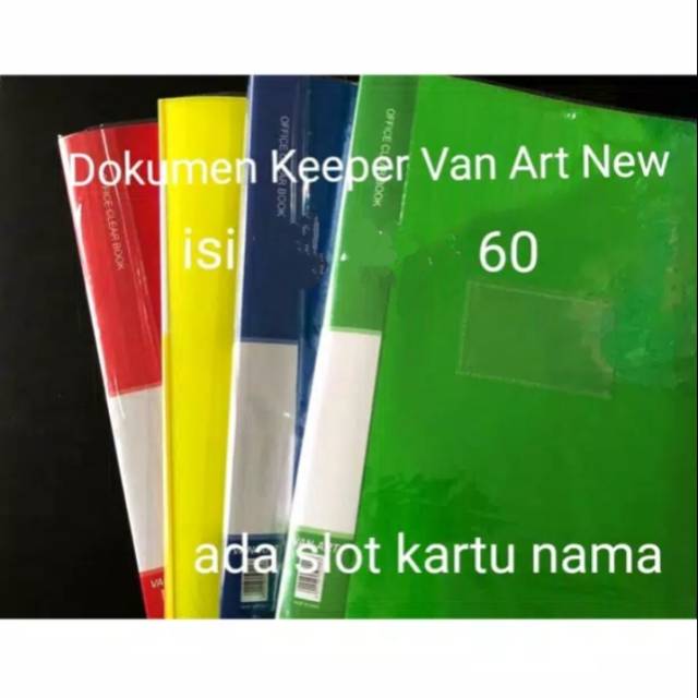 Jual Dokumen keeper,dokumen sheet,map data lembaran isi 60 lbr | Shopee ...