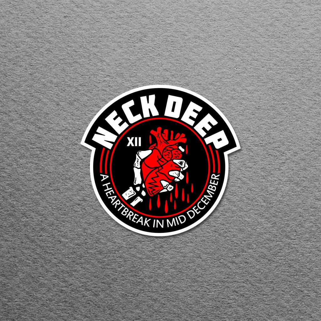 Jual Sticker NECKDEEP - DECEMBER | Shopee Indonesia