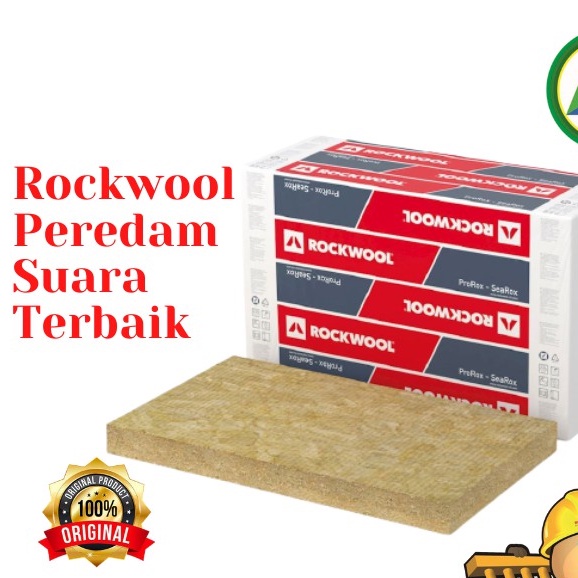 Jual Rockwool 120x60x5-(60kg/m3)Eceran-Peredam Suara Genset, Studio ...