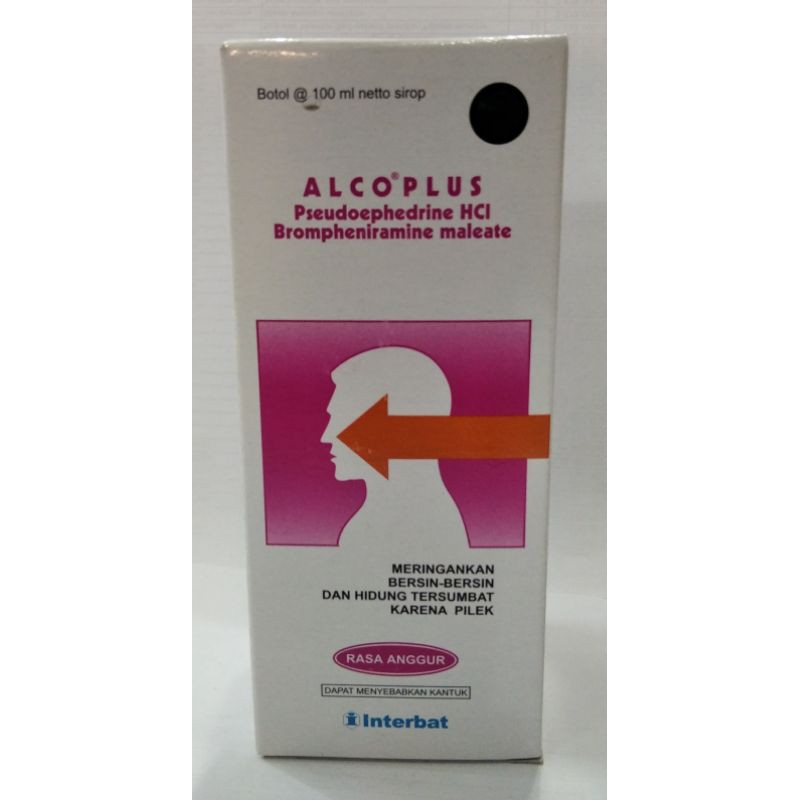Jual Alco Plus Syrup - Obat untuk meringankan Bersin-Bersin dan Hidung ...
