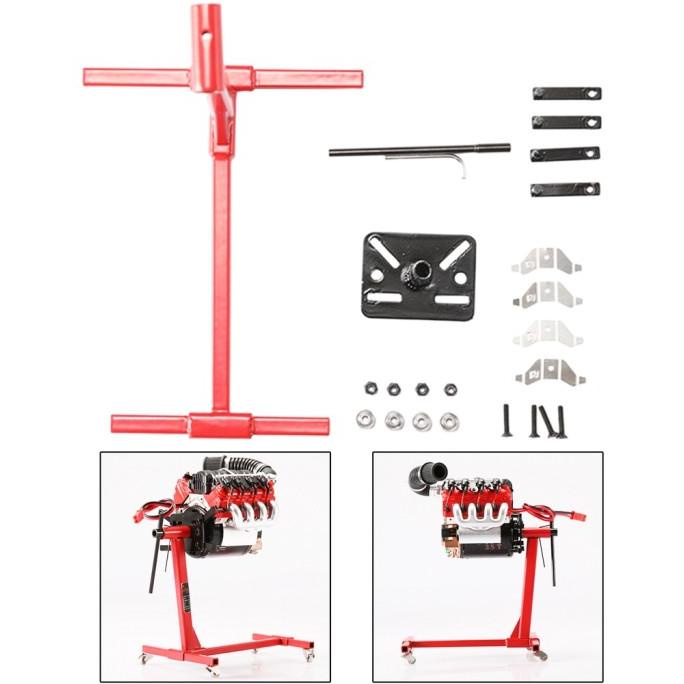 Jual Safetrip Stainless Steel Engine Flip Rotary Repair Bracket Stand ...