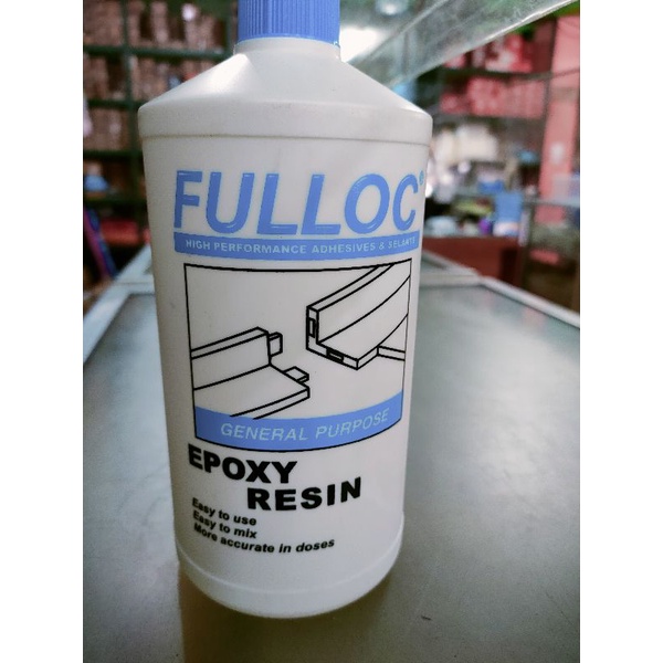 Jual Lem Epoxy Fulloc Resin 750 gram | Shopee Indonesia