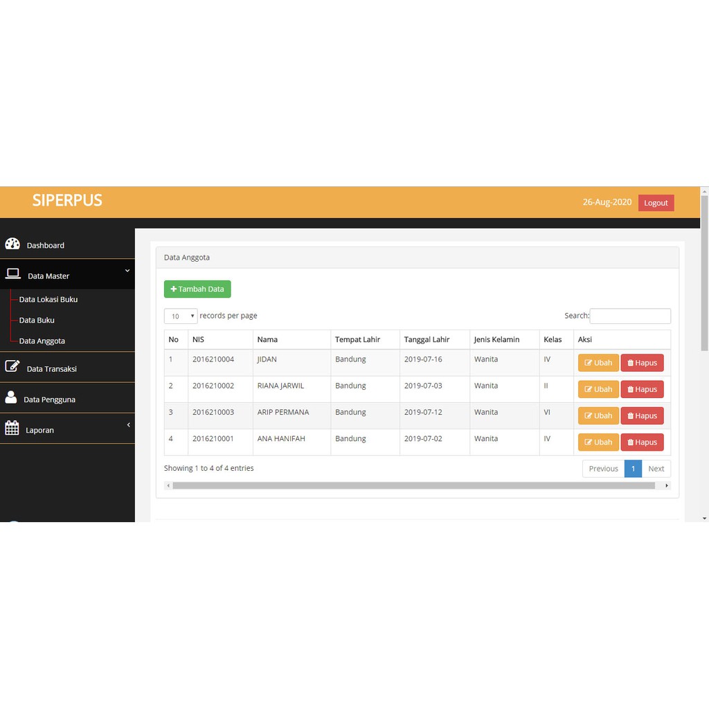 Jual Source Code Sistem Informasi Perpustakaan Bebasis Web | Shopee Indonesia